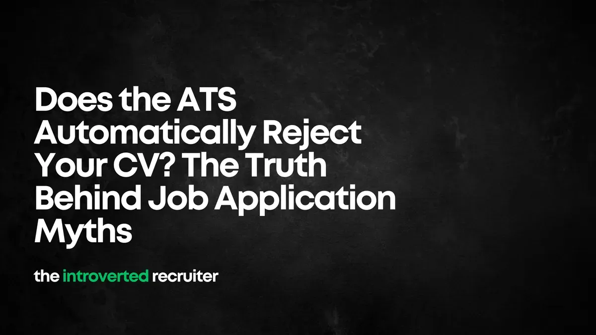 Does the ATS Automatically Reject Your CV? The Truth Behind Job ...